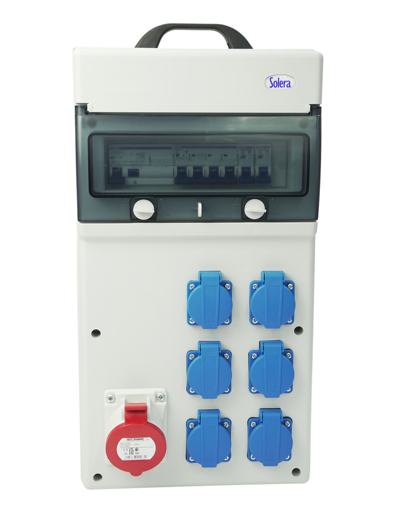 COFFRET DE PRISES TRIPHASÉ 16A